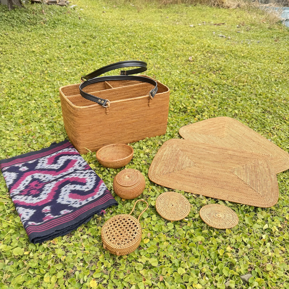 2026年アタ製品 中身が見える福袋 (FUK889) Rosily(ロージリー) バリ島 アタかご雑貨